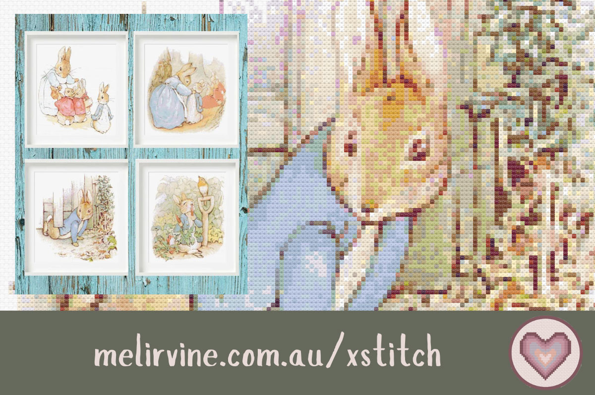 Beatrix Potter Cross Stitch Patterns > Downloadable PDF Charts